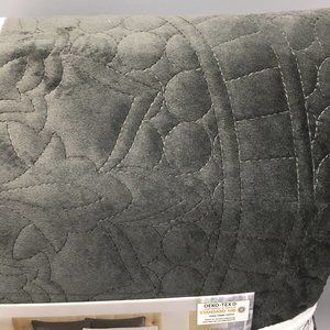 Tahari | Bedding | 3pc Tahari Charcoal Gray Medallion Holland King ...